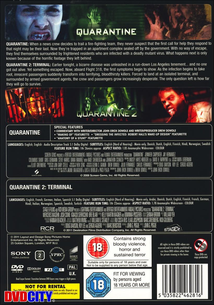 Quarantine / Quarantine 2 - Terminal (2011) - dvdcity.dk Quarantine / Quarantine 2 - Terminal (2011) - dvdcity.dk